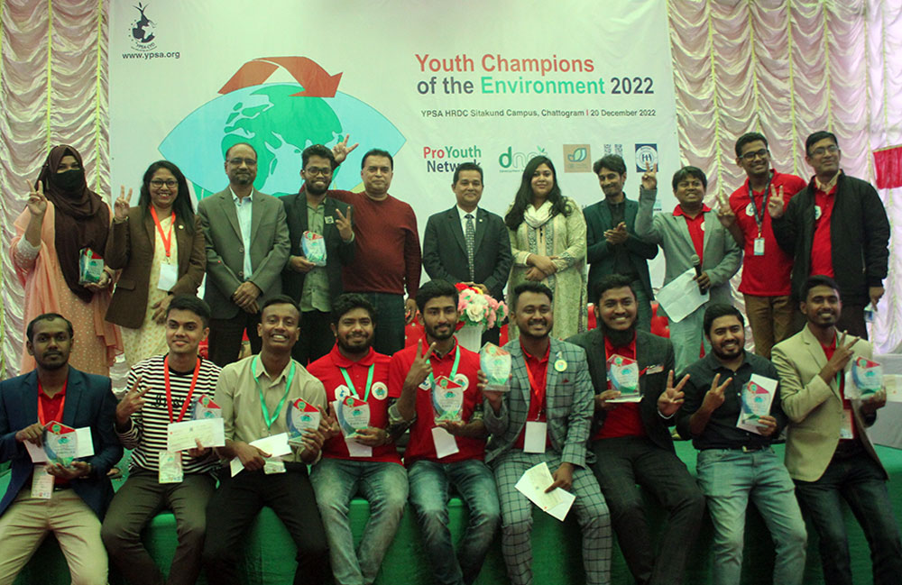 YPSA organized Youth Champions of the Environment 2022
